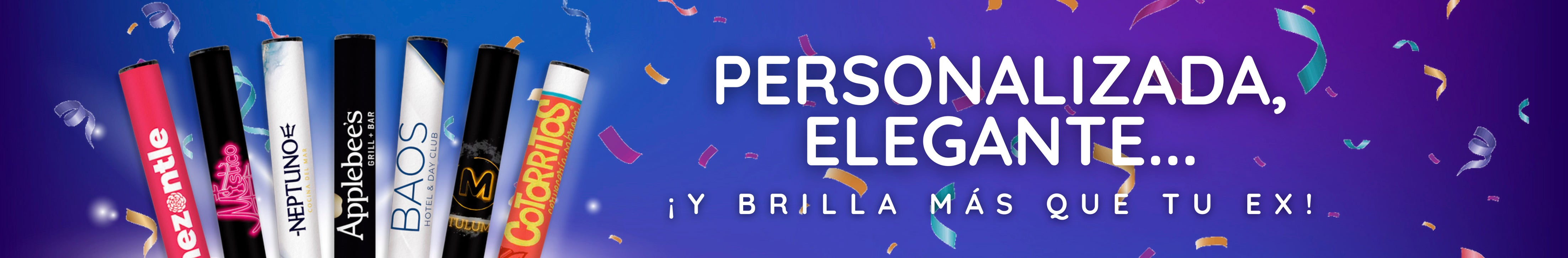 VELA LUMINOSA CHISPA FRÍA PERSONALIZADA – Dimza vela mágica